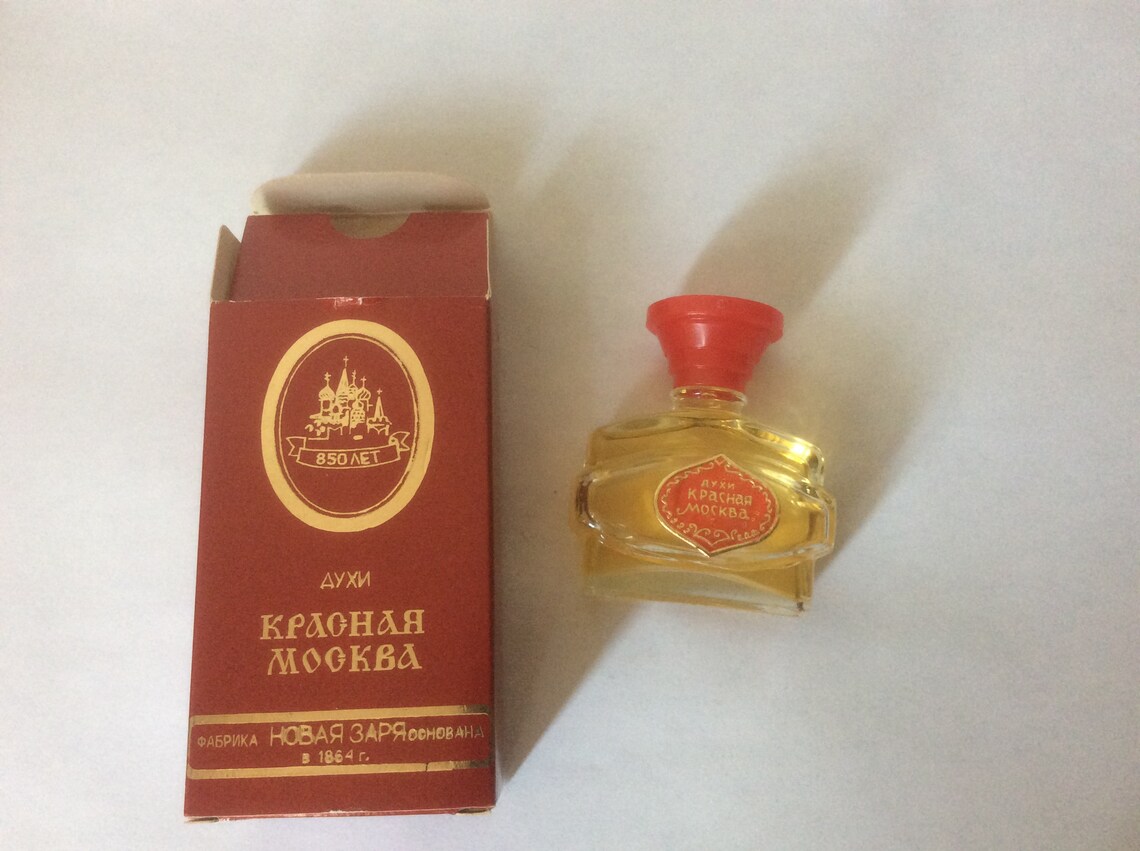 Russian Novaya Zarya Red Moscow Krasnaya Moskva perfume. | Etsy