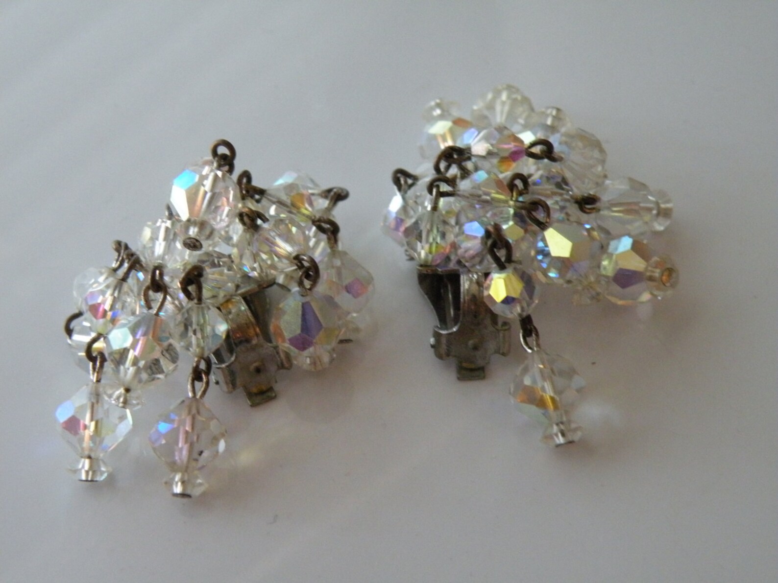 LAGUNA Cha Cha Style, Waterfall Clip-on Earrings. - Etsy