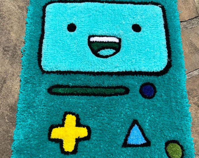 Adventure Time BMO Tufted Rug - Etsy