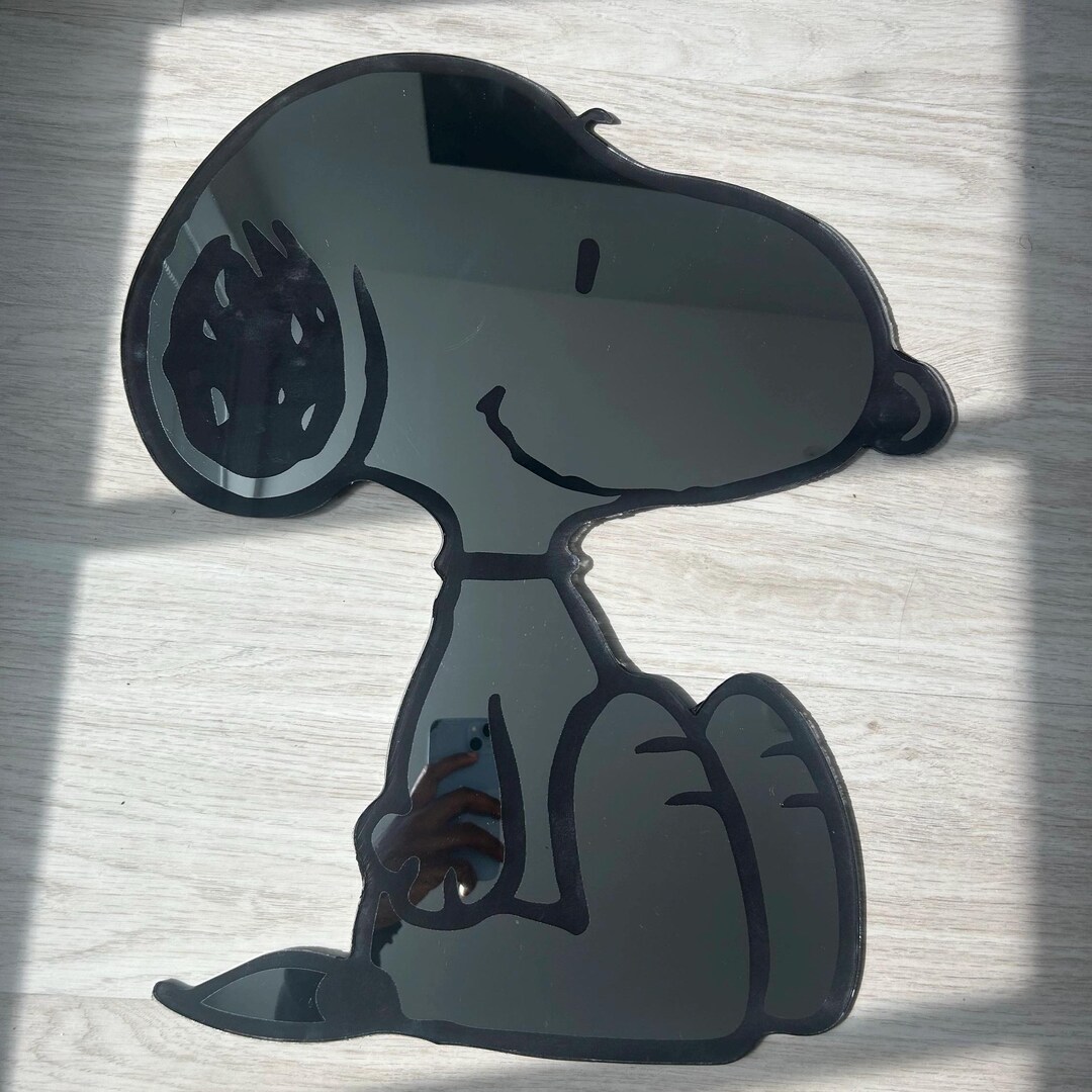 Cartoon Inspired Mirror | Custom Wall Decor | Snoopy Mirror - Etsy UK