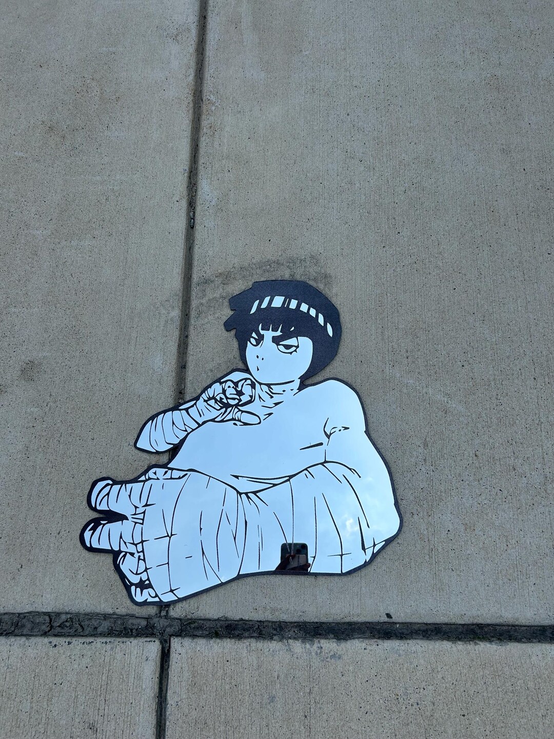 Handmade Custom Mirrors (naruto Rock Lee Mirror) - Etsy