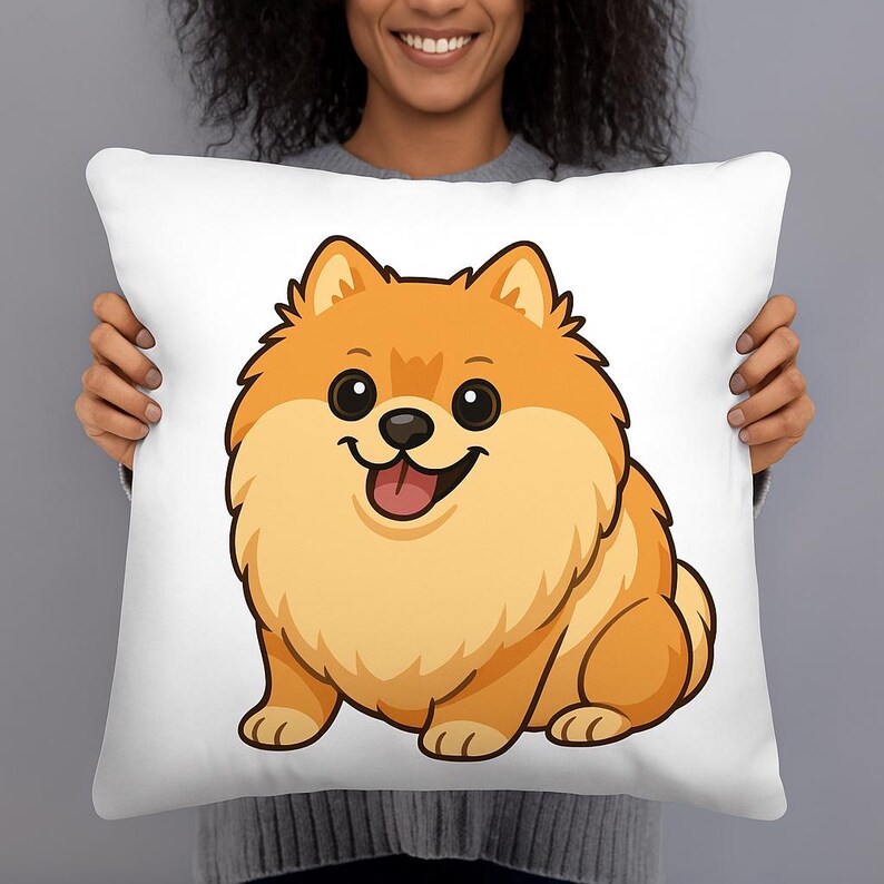 Cute Cartoon Animal Pillow – Personalized Pet Throw Pillow for Pet ...