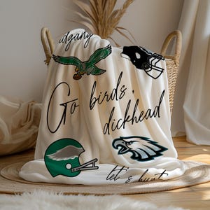 Go Birds Dickhead Blanket - Etsy