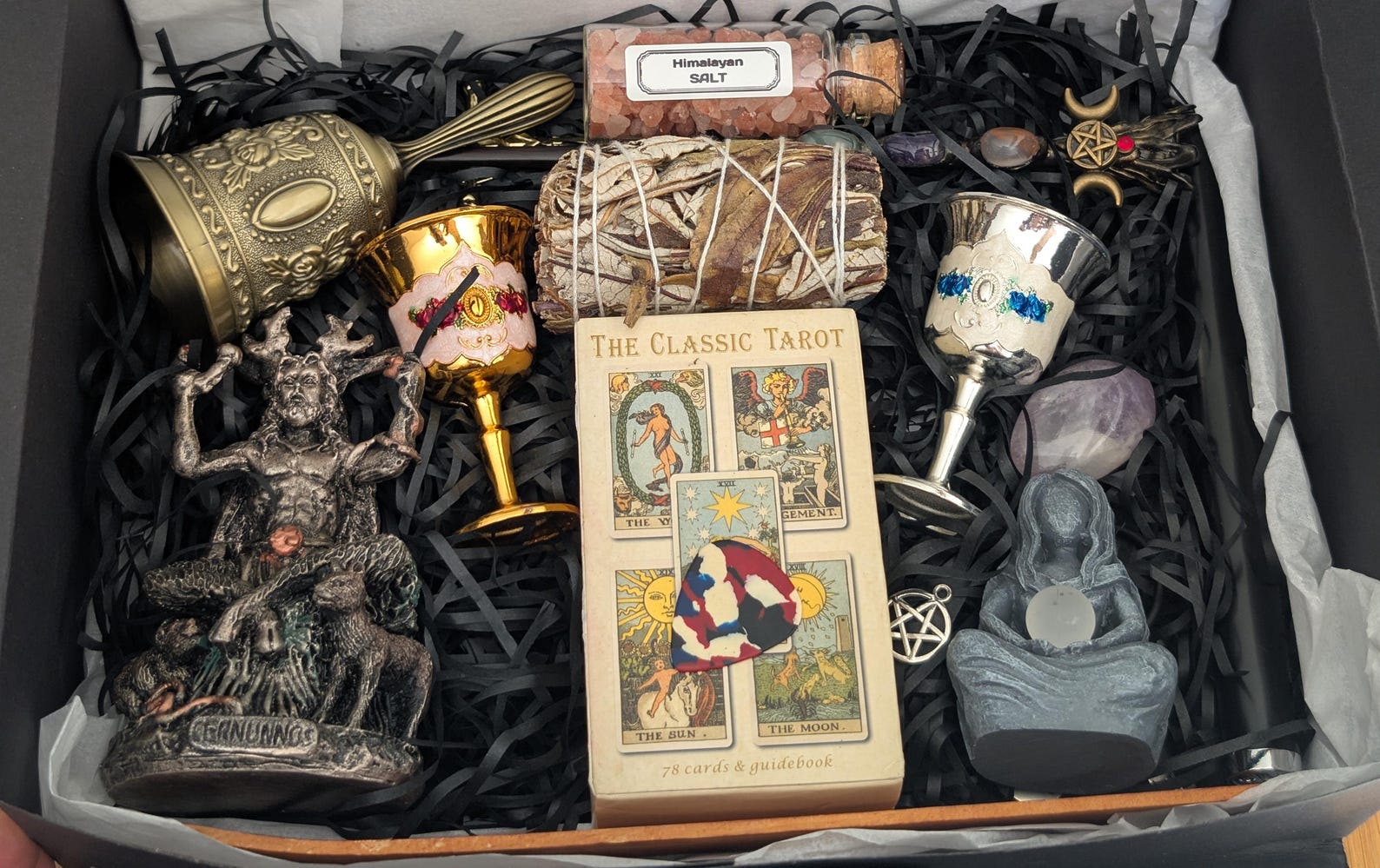 Magical Wiccan Altar Kit Curated and Blessed by Wiccajourney Including ...