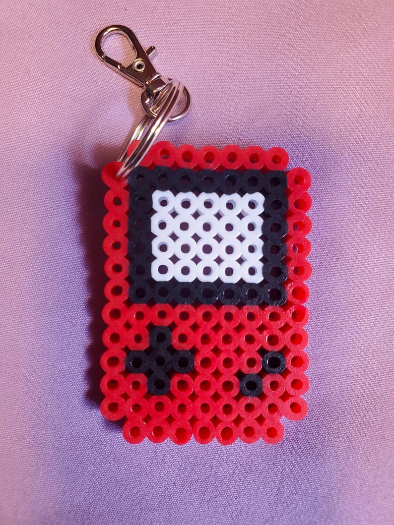 Gamer Perler Keychains - Etsy