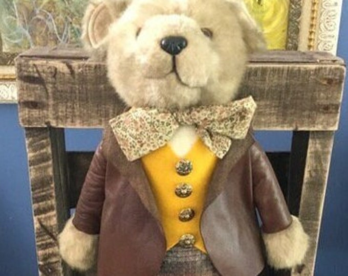 Tall Bear Dressed as an English Gentleman - Etsy