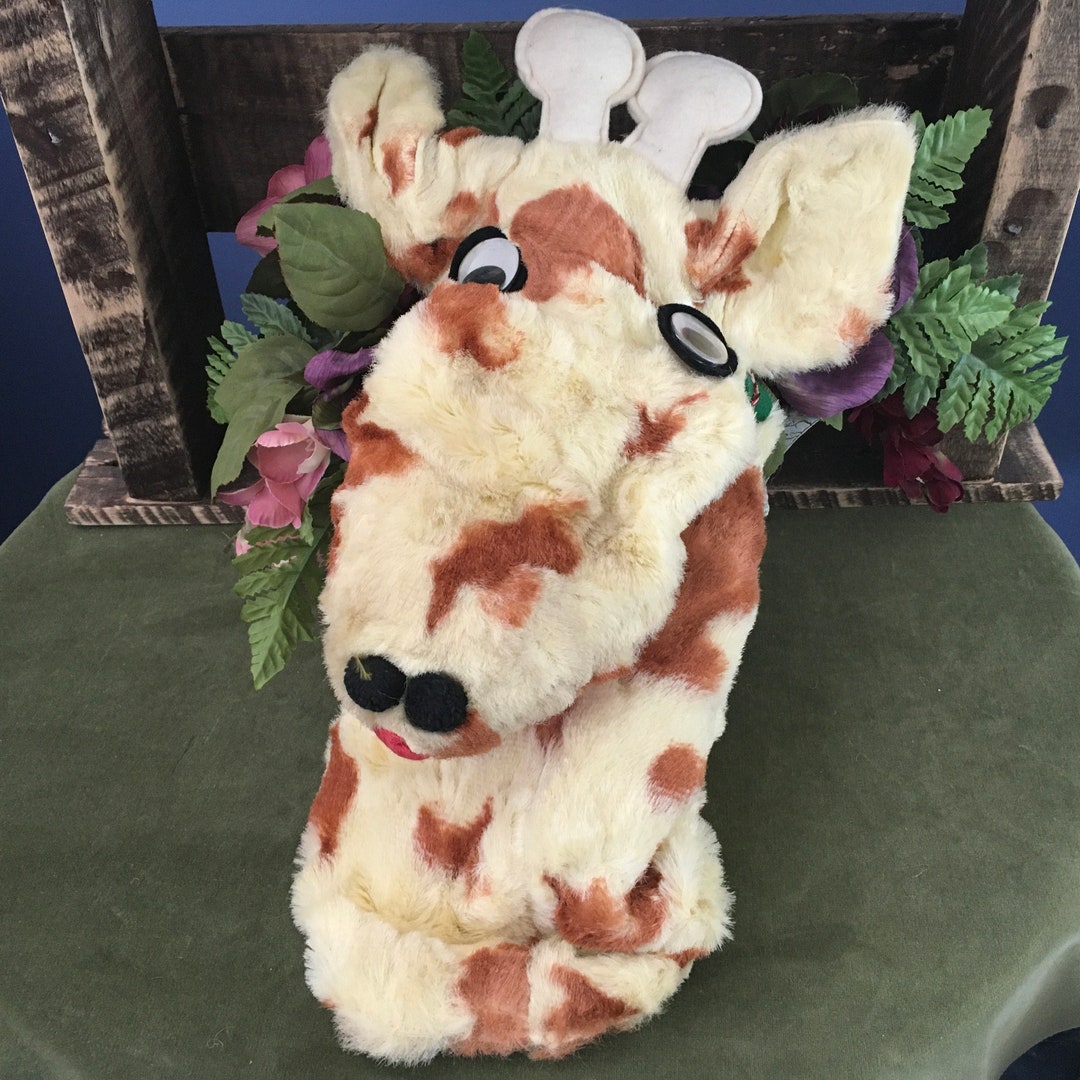Giraffe Hand Puppet by Sherman Puppets 1960s - Etsy