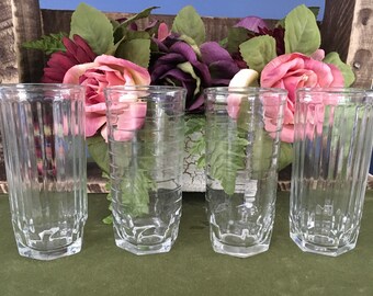 Ribbed Glasses - Etsy