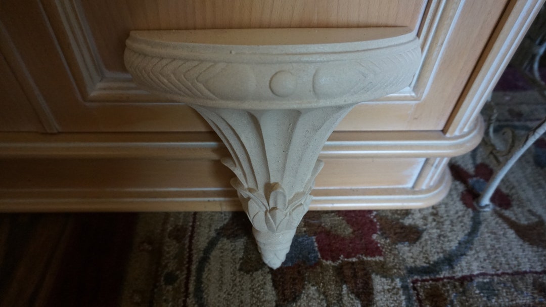 Cream Fluted Wall Shelf - Etsy
