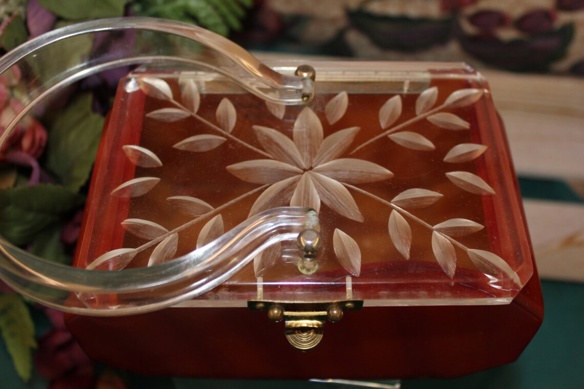 Lucite Handbag by Florida Handbags Miami | Etsy