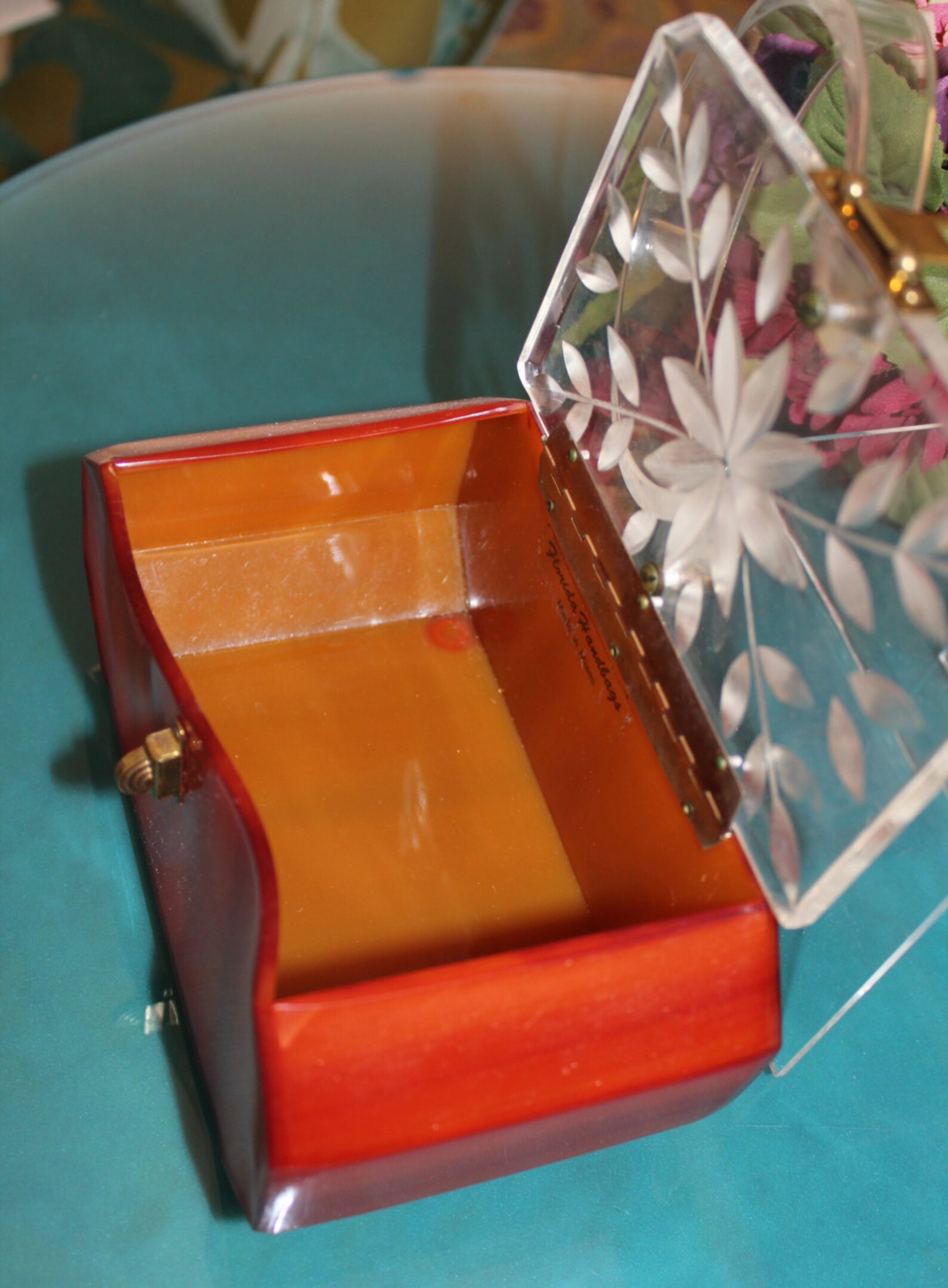 Lucite Handbag by Florida Handbags Miami | Etsy