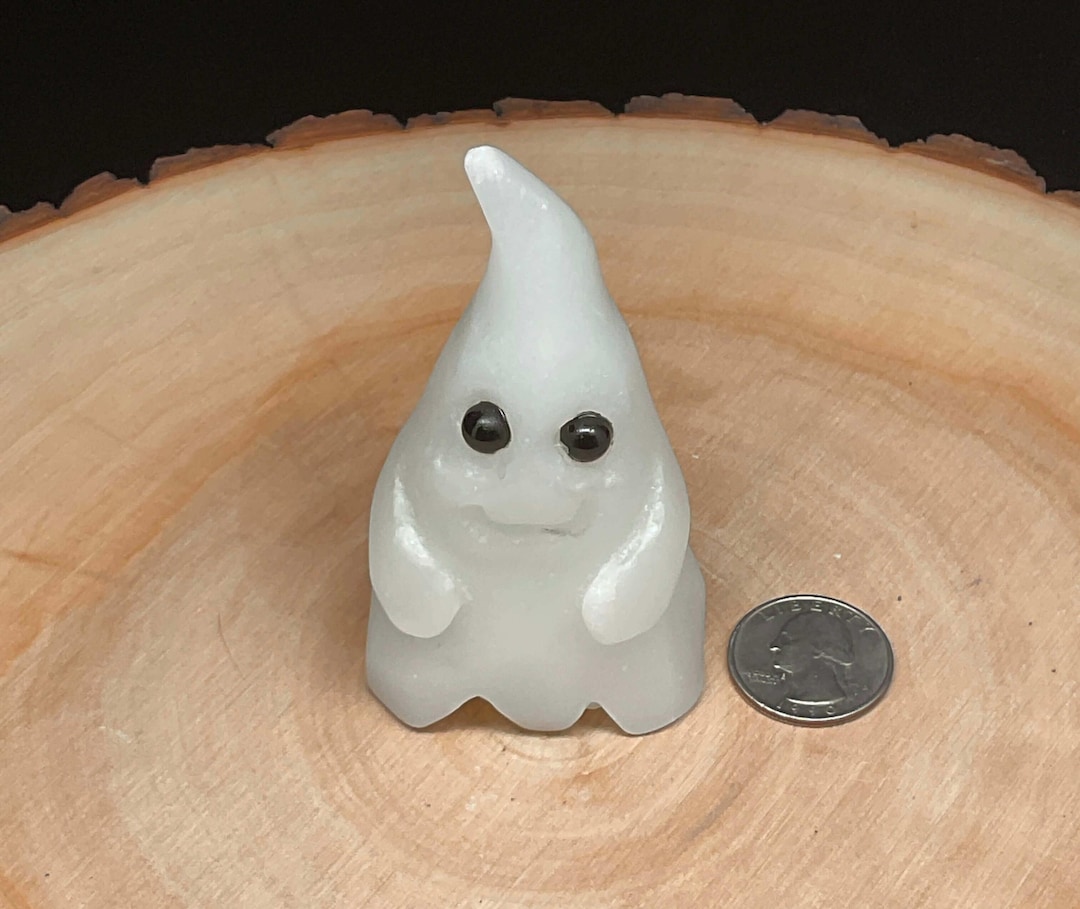 Carving - White Jade Ghost - 3.5" Tall - Etsy