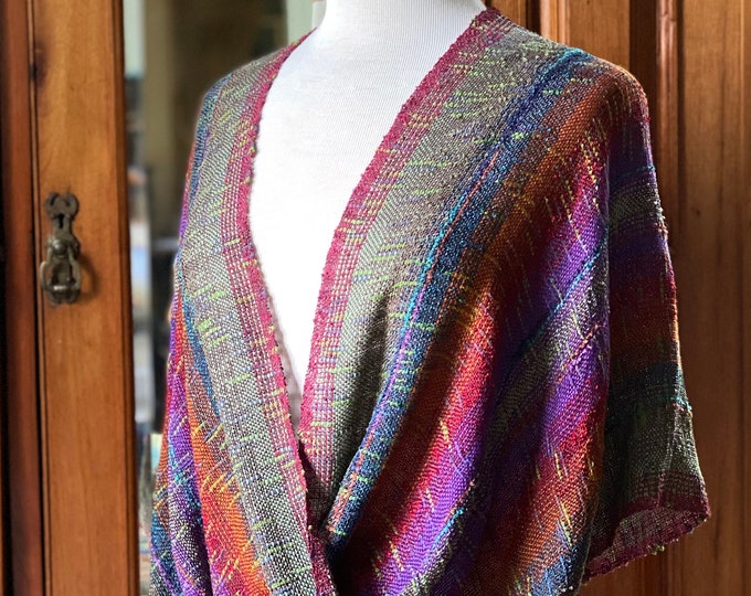 Handwoven Jasper Rayon Chenille Scarf - Etsy