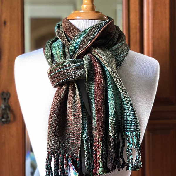Hand Woven Scarf - Etsy
