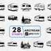 Airstream Procreate Stamp and Brushes, Procreate Airstream Stamp ...