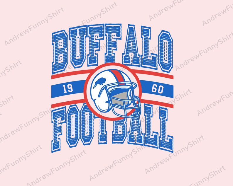 Vintage Buffalo Football PNG, Bills Helmet Clipart, Retro NFL Team ...