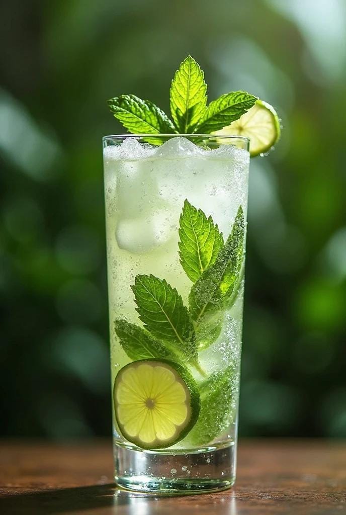 Classic Mojito Cocktail Recipe: Fresh Mint & Lime Drink (PDF Download ...