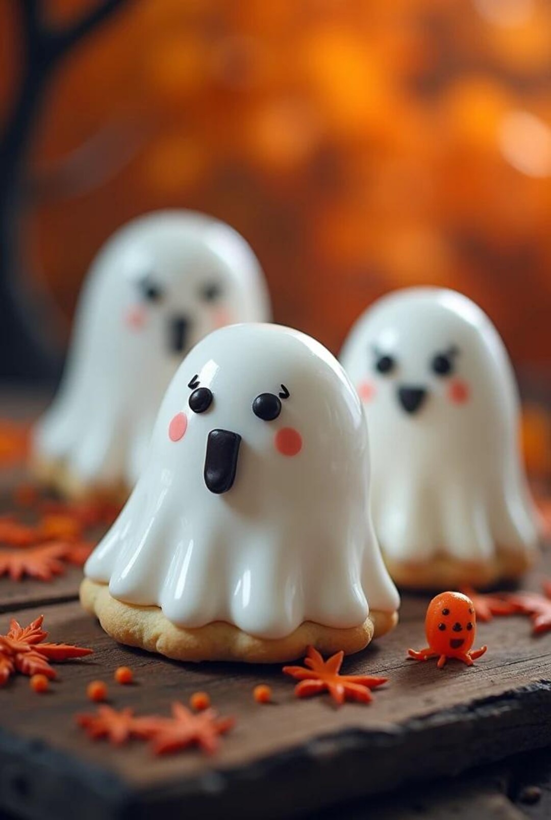 Ghost Cookies Recipe: Spooky Halloween Treats (PDF Download - Etsy