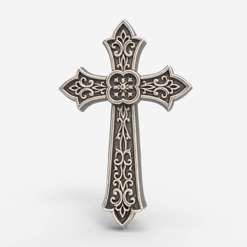 Crucifix STL File Cross 3d Model for CNC Router 3D Printer Laser ...