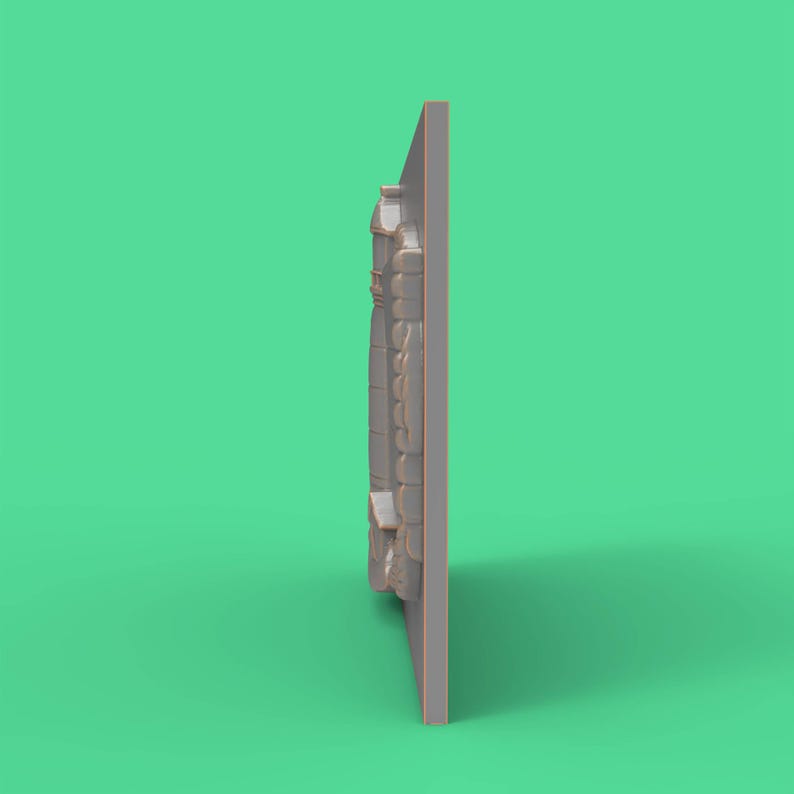 Lighthouse Blank Sign STL File for CNC Laser Engraving 3D Printing File ...