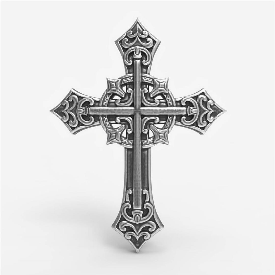 Crucifix STL File Cross 3d Model for CNC Router 3D Printer Laser ...