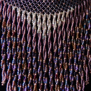 Twisted Waterfall Choker in Shades of Amethyst - Etsy