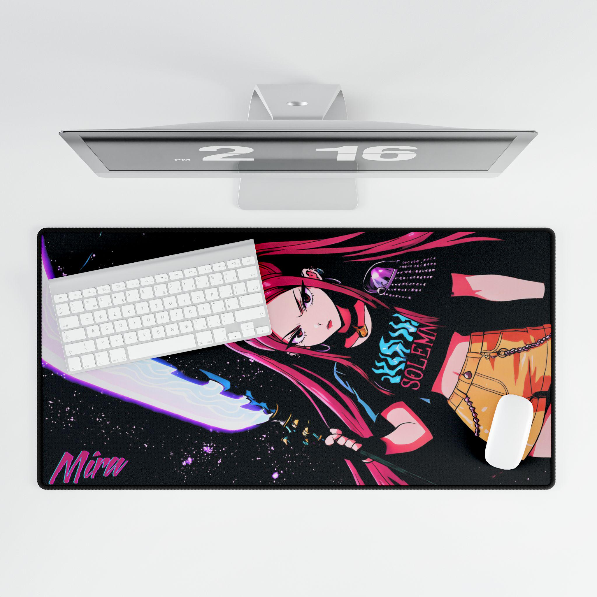 Huntrix Mira Gaming Mousepad Desktop Mat - Kpop Demon Mira - Etsy