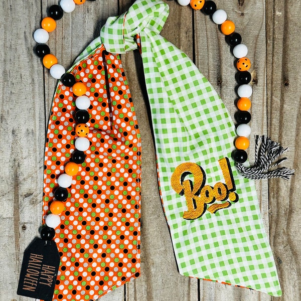Halloween Wreath Sash - Etsy