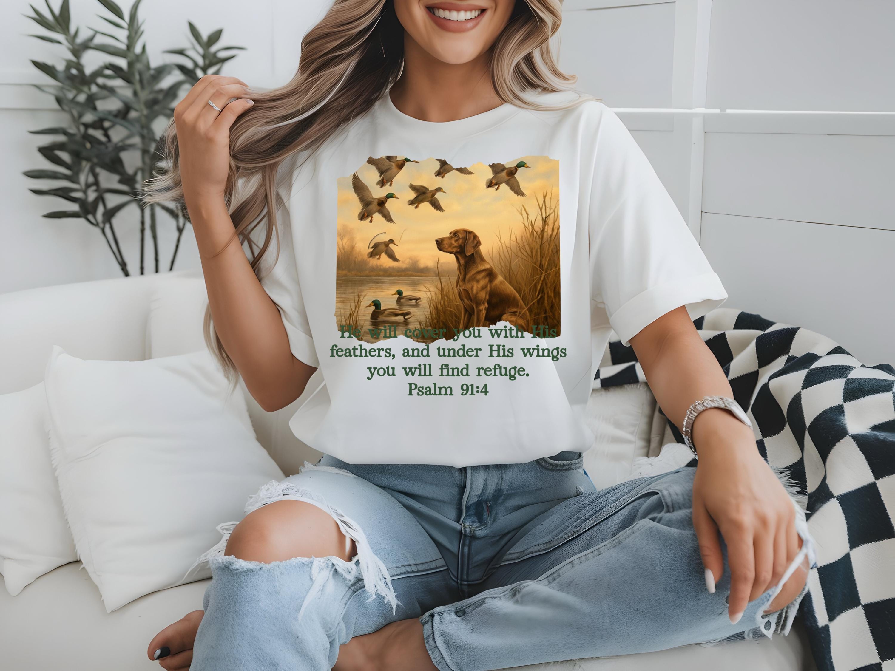 Christian Duck Hunting PNG | Psalm 91:4, Outdoorsman (digital Download ...
