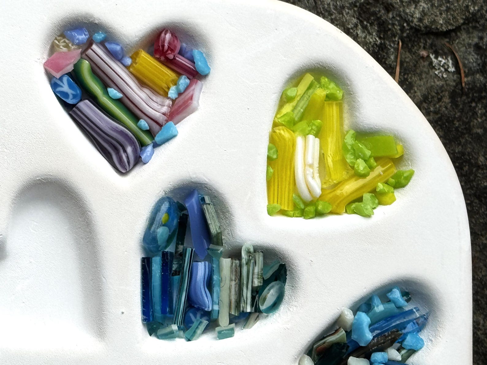 Stacked Fused Glass Hearts Tutorial E-book Digital Download - Etsy