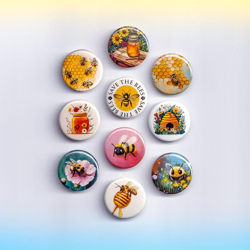 Bee Pin - Etsy