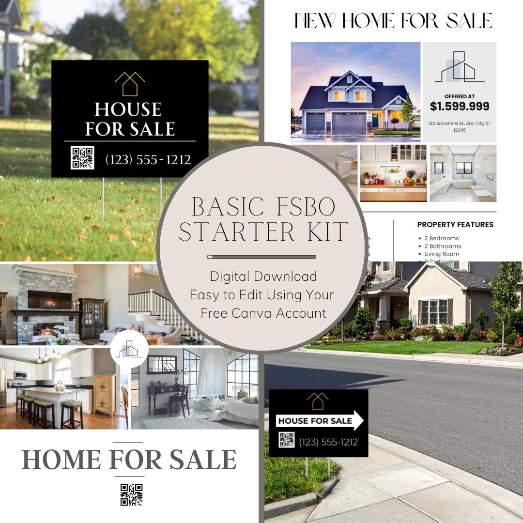 For Sale by Owner Marketing Templates, Customizable for Sale by Owner ...