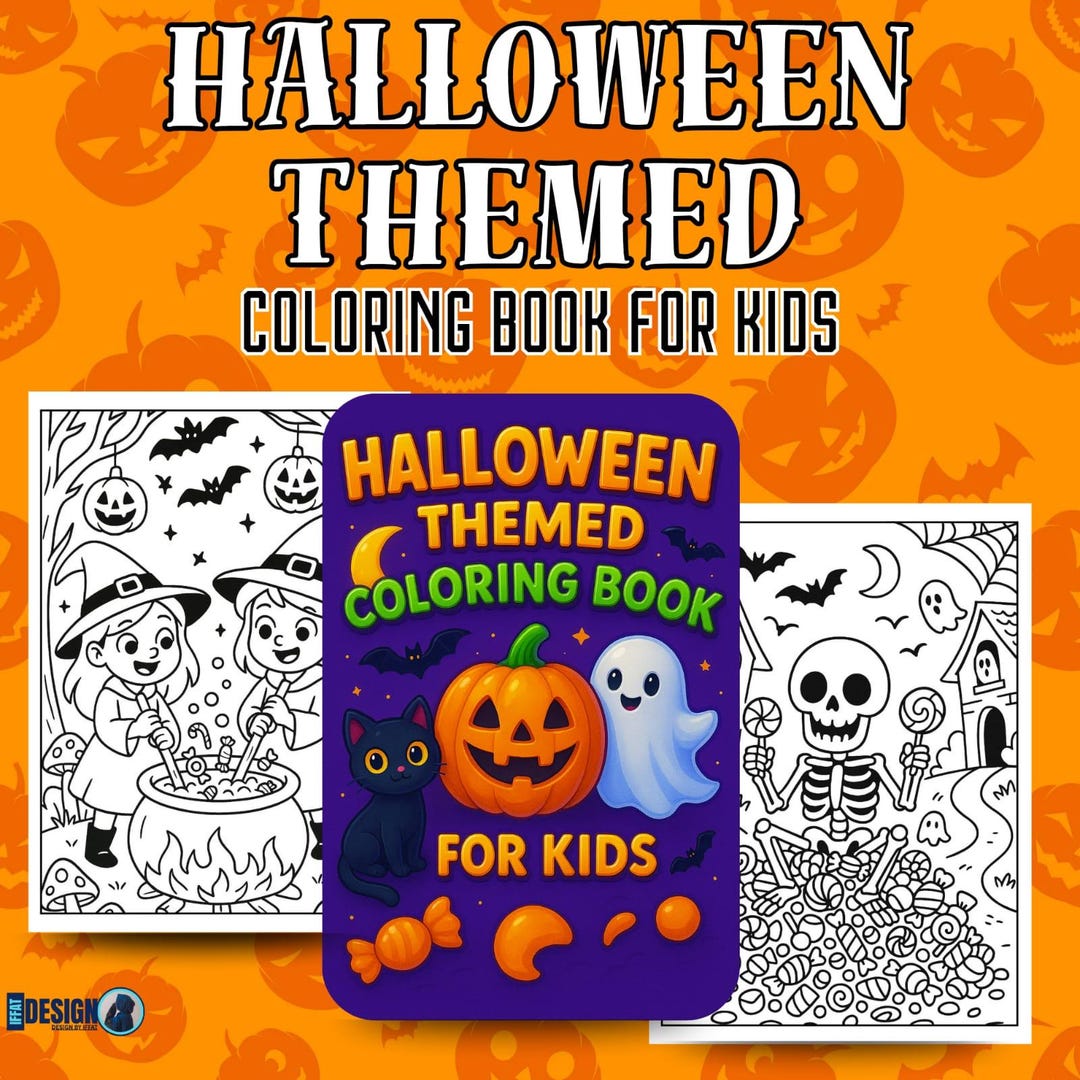 Halloween Coloring Pages | Printable Spooky Coloring Book for Kids ...