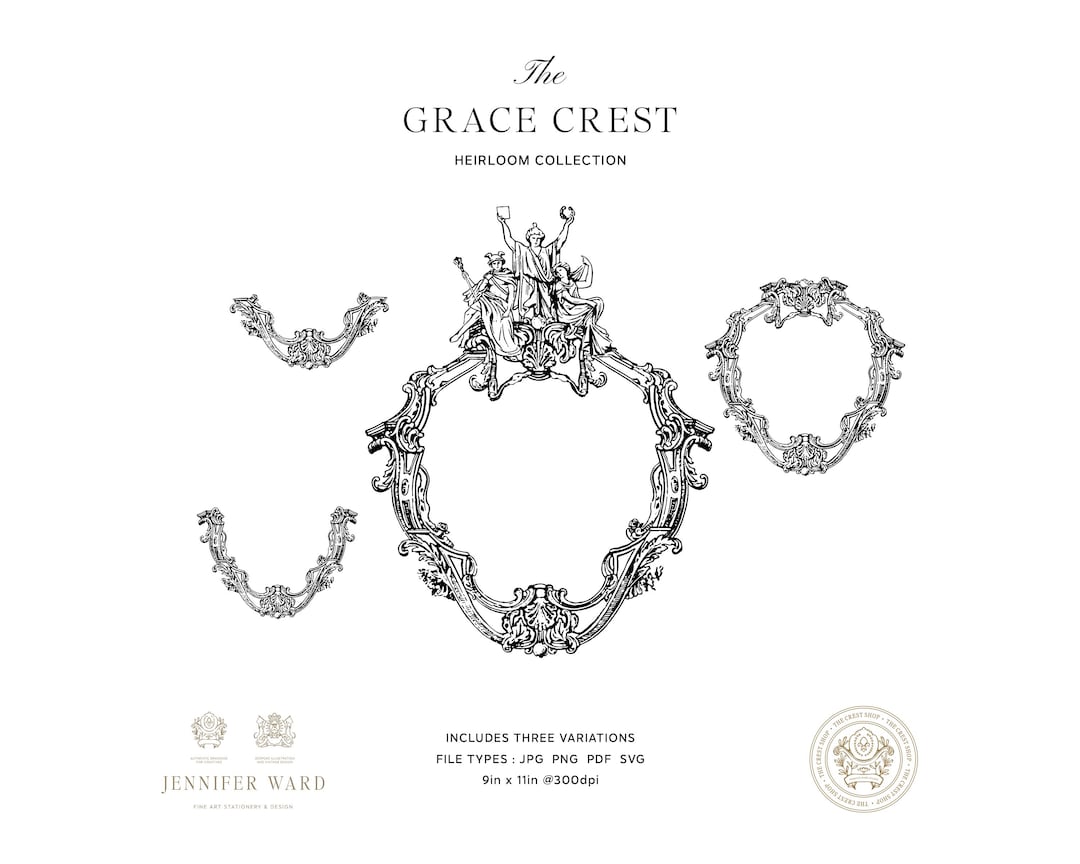 The Grace Crest - License for One Event - Etsy