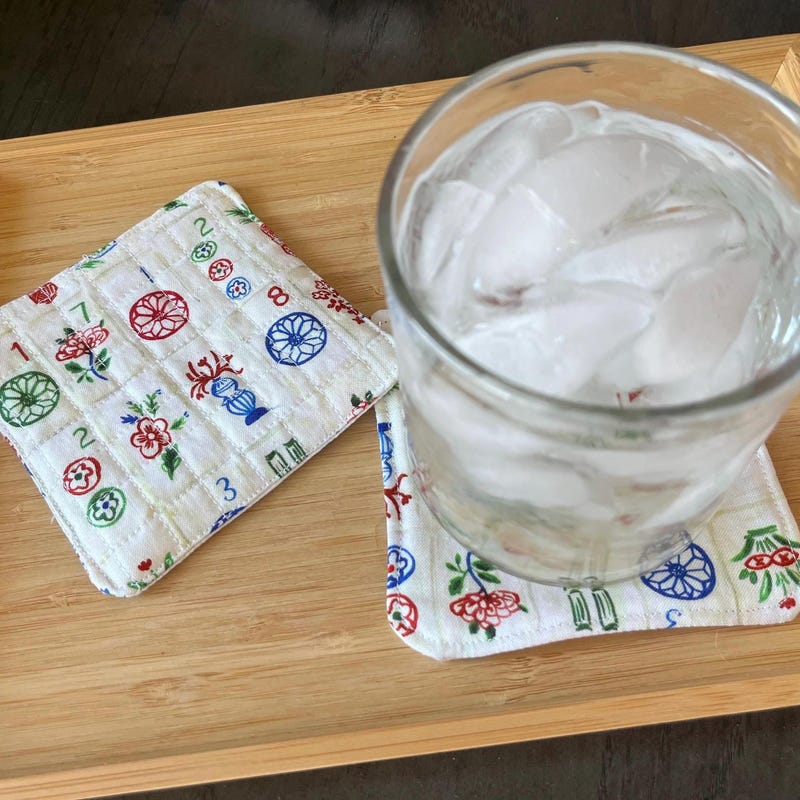 Fabric Coasters - Etsy