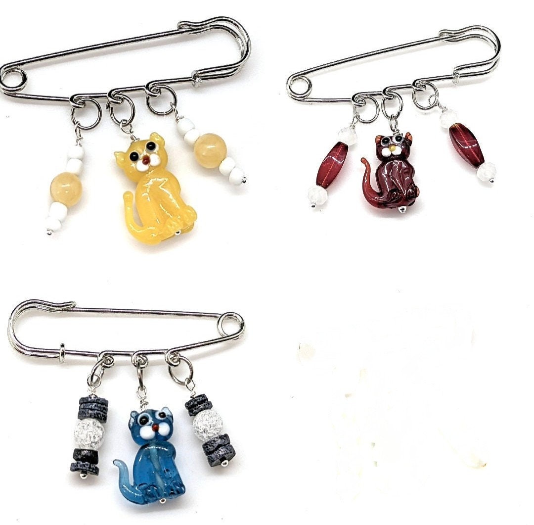 Decorative Diaper Bag Pins, Stroller Safety Pin Brooch Jewelry for Baby ...