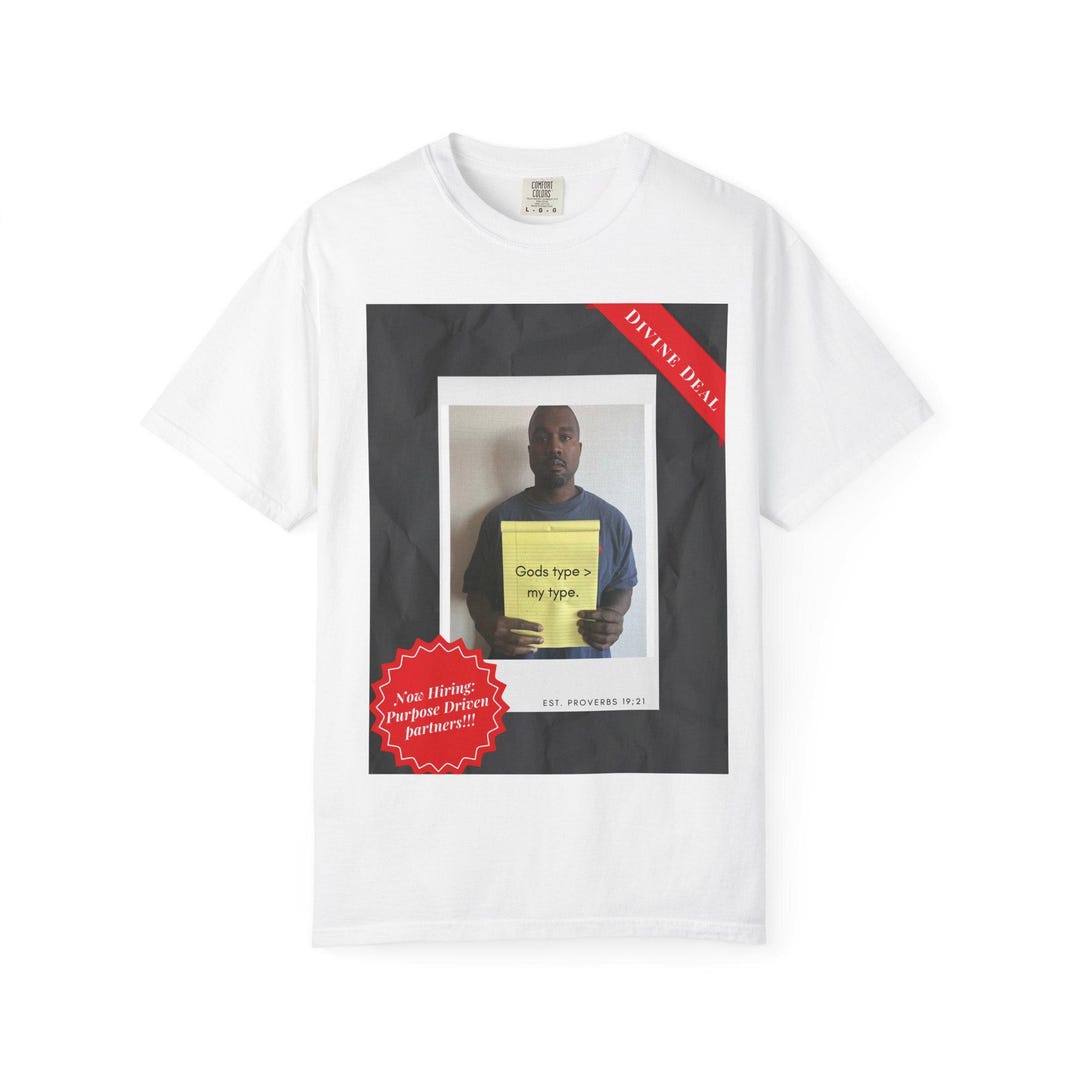 God's Type Tee- Divine Deal Applicant Edition - Etsy