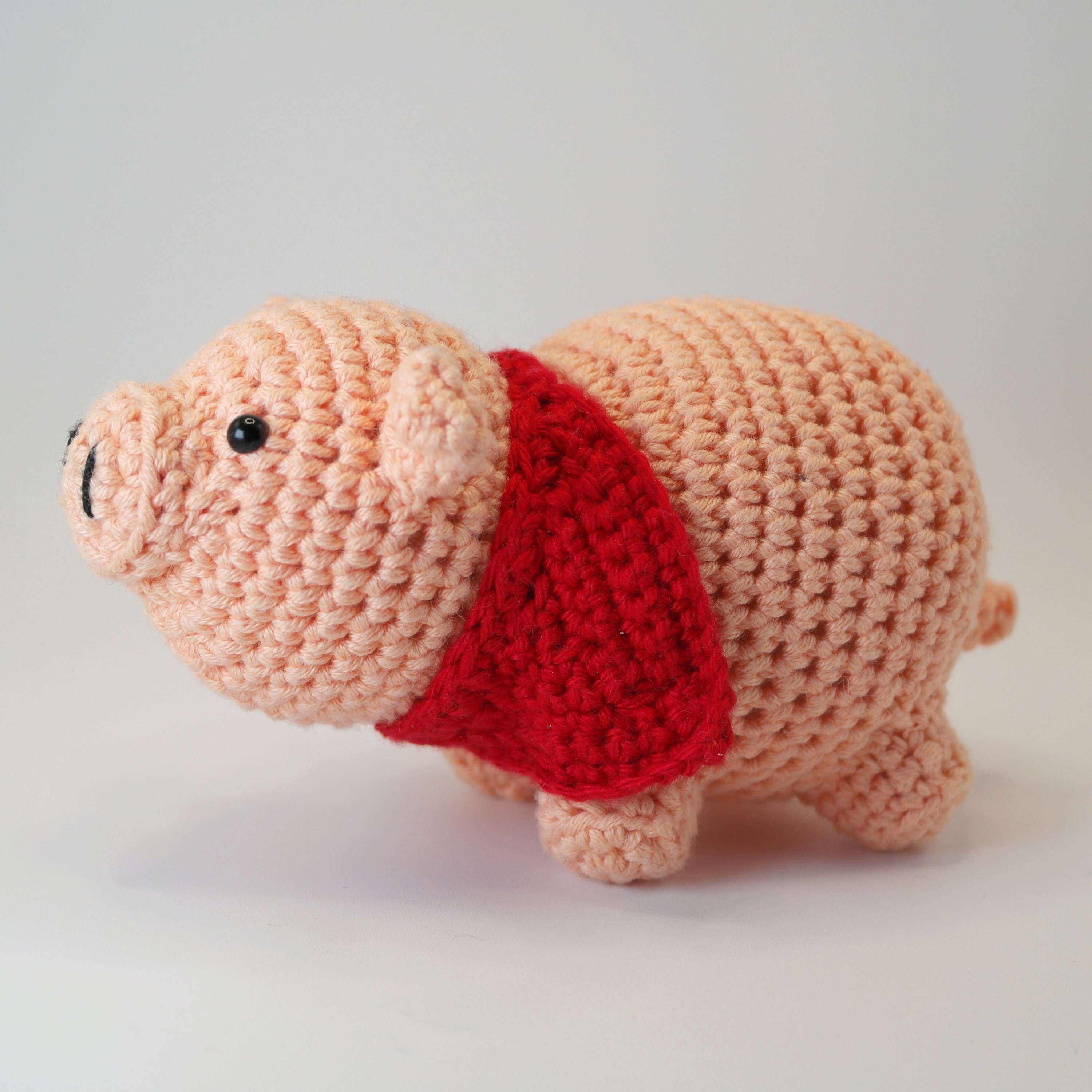 Toy Pig Amigurumi Crochet Pattern INSTANT DOWNLOAD "piggy Dress up ...