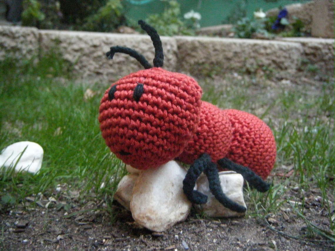 Amigurumi Toy Ant PDF Crochet Pattern INSTANT DOWNLOAD "the Agreeable ...