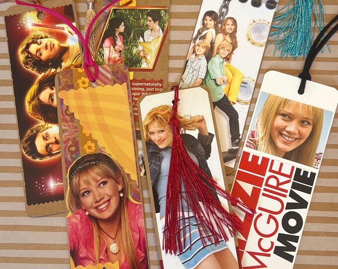 Disney Channel Upcycled Bookmarks - Disney Dvds - Scrappy Bookmark ...