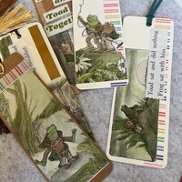 Magical Frog Button & Bookmark - Etsy
