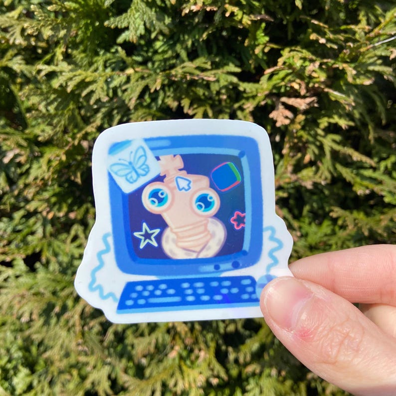 The Amazing Digital Circus (TADC) Inspired Holographic Stickers Caine ...