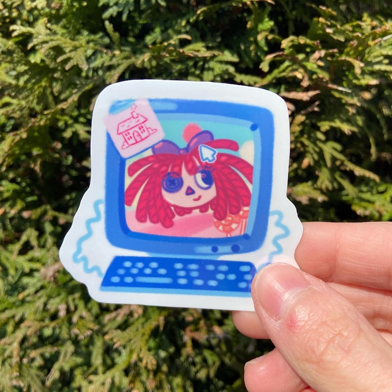 The Amazing Digital Circus (TADC) Inspired Holographic Stickers Caine ...