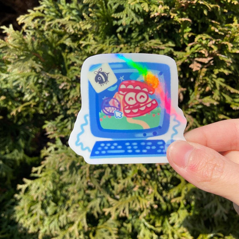 The Amazing Digital Circus (TADC) Inspired Holographic Stickers Caine ...