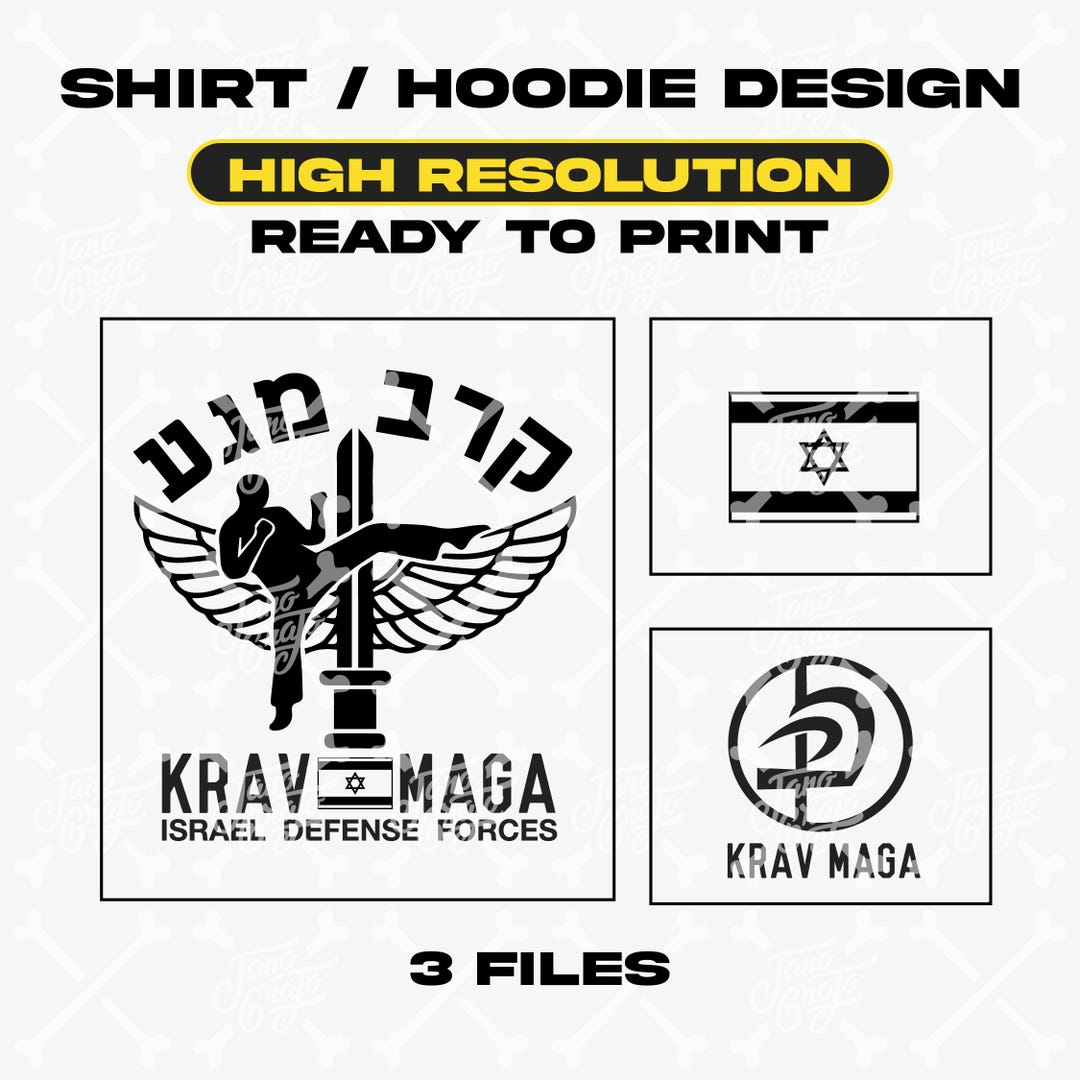 Krav Maga Shirt Design PNG/SVG, Krav Maga Shirt, Martial Arts PNG ...