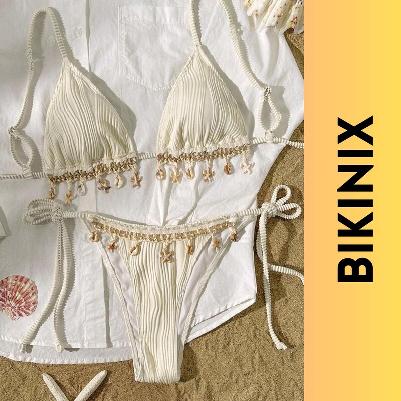 Fringe Bikini - Etsy