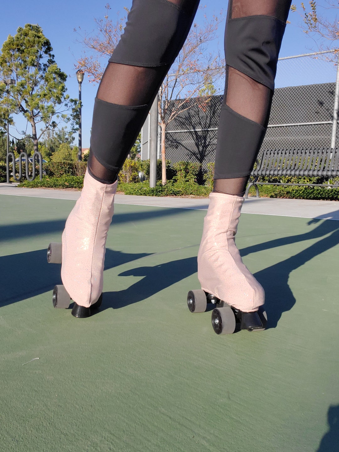 Fetti Fetti Nude Roller Skate Boot Covers Huggies Etsy