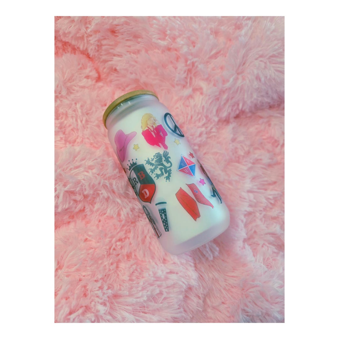 Rebelde Glass Cup, Rebelde Glass Cup Can, Rebelde Iced Coffee Glass ...