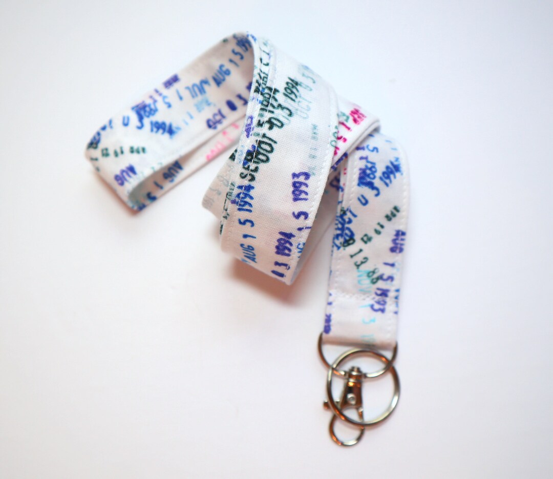 Library Lanyard With Optional Breakaway - Due Date Library Card ...