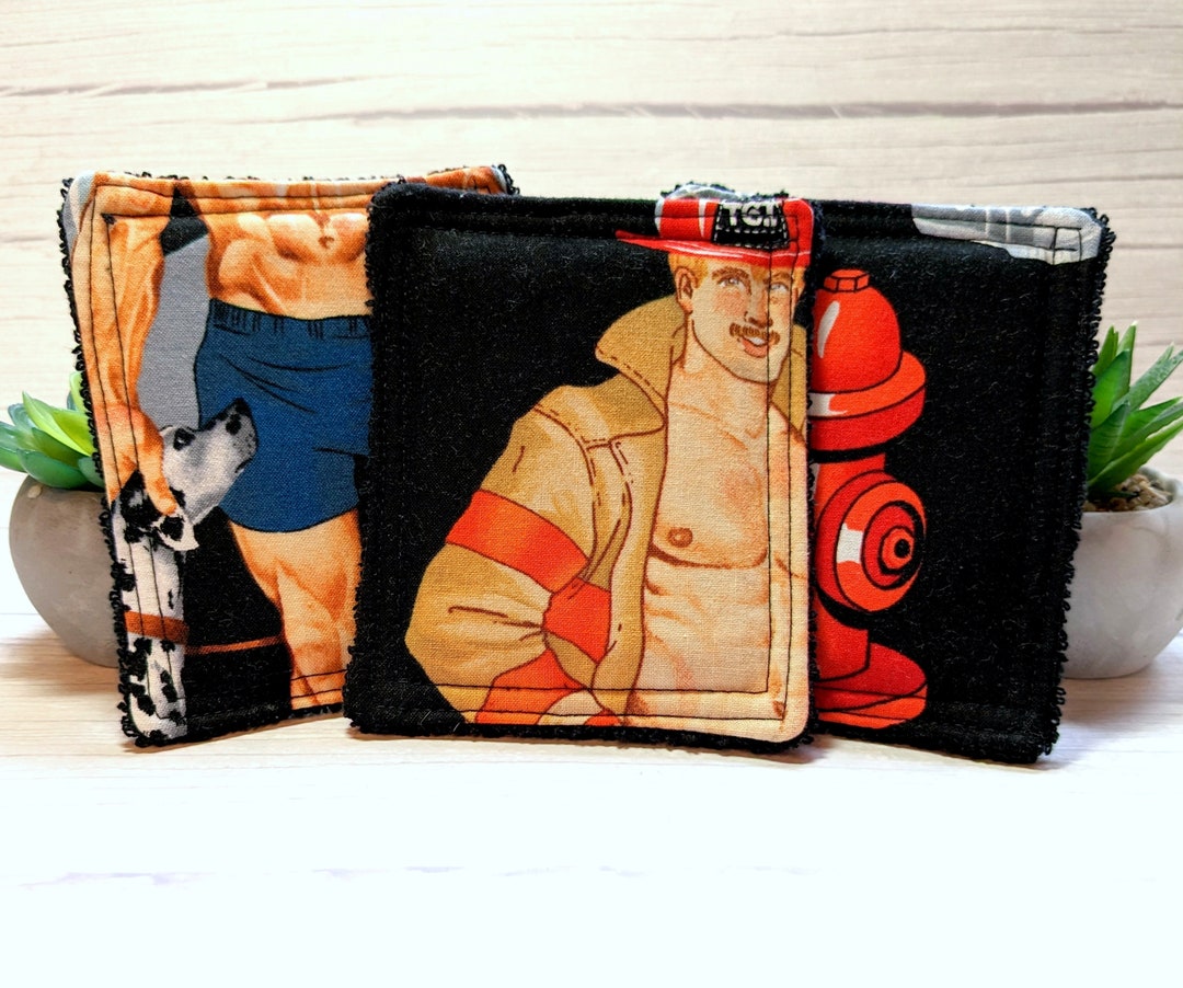 Reusable Sponge Steamy Firefighters Cleaning Cloth Kitchen Accessory ...